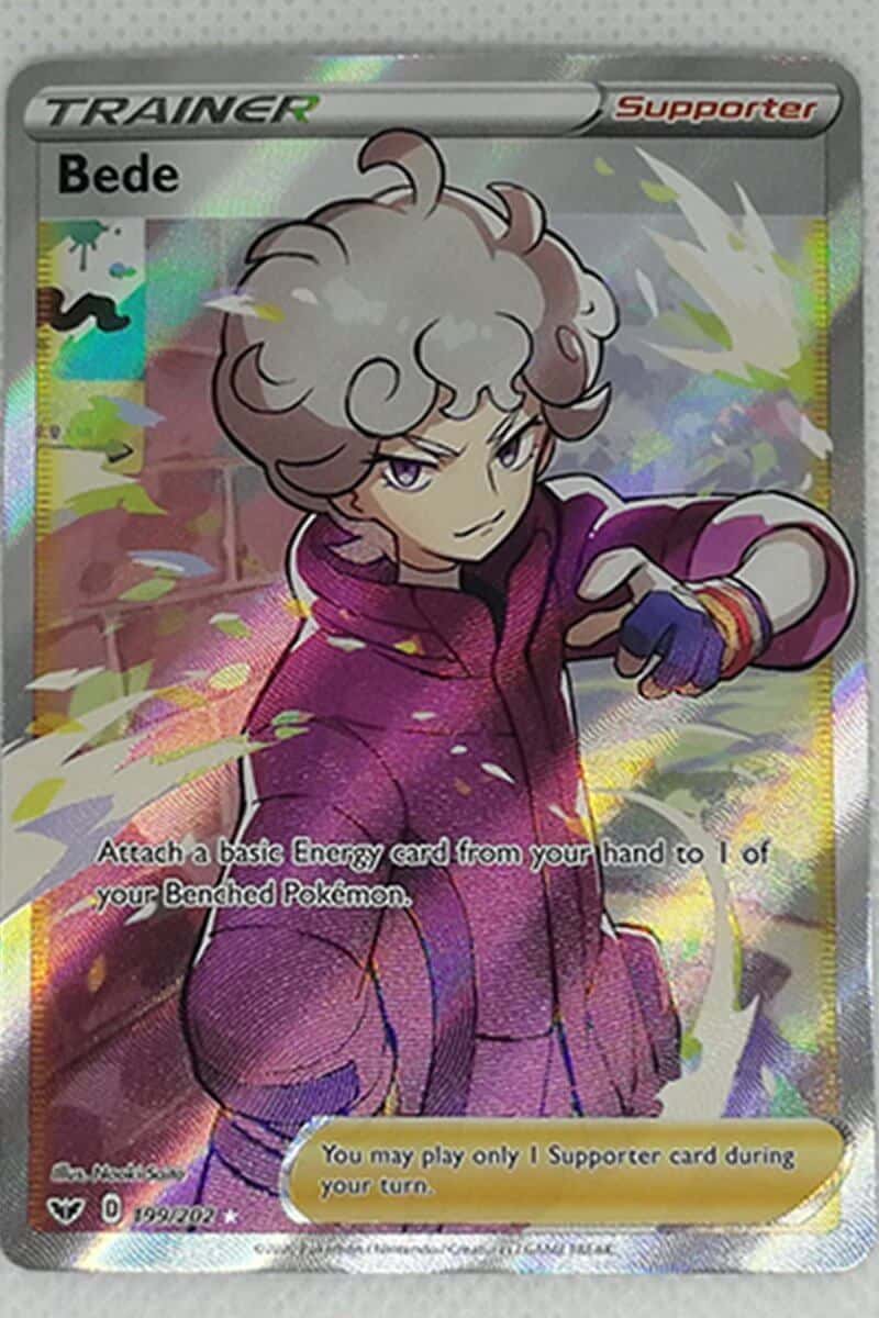 Bede 199/202 Full Art - Pocket Monster
