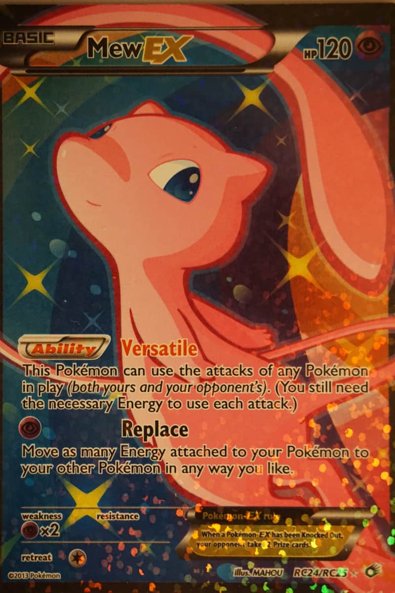 Mew EX RC24 / RC25 Full Art - Pocket Monster
