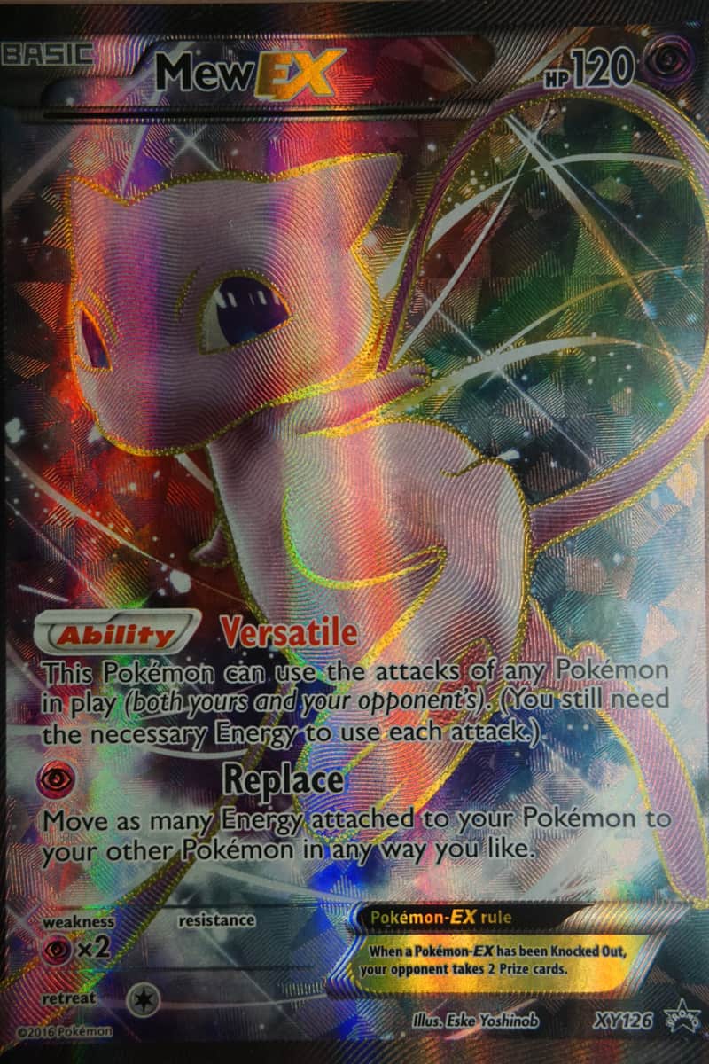 Mew EX XY126 Full Art - Pocket Monster