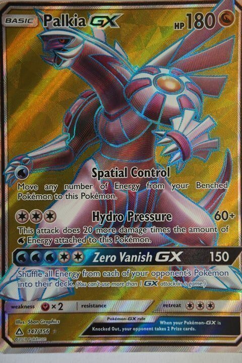 Palkia GX 147/156 Full Art Ultra Rare - Pocket Monster