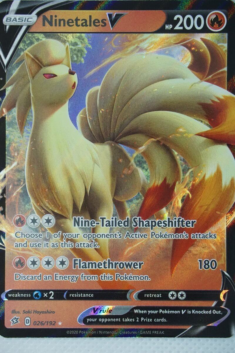 Ninetales V 26/192 - Pocket Monster
