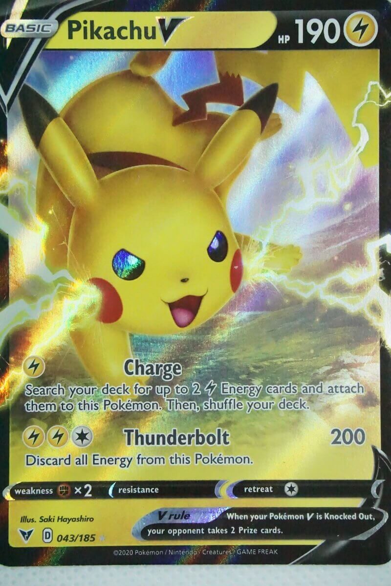 Pikachu V 043/185 - Pocket Monster