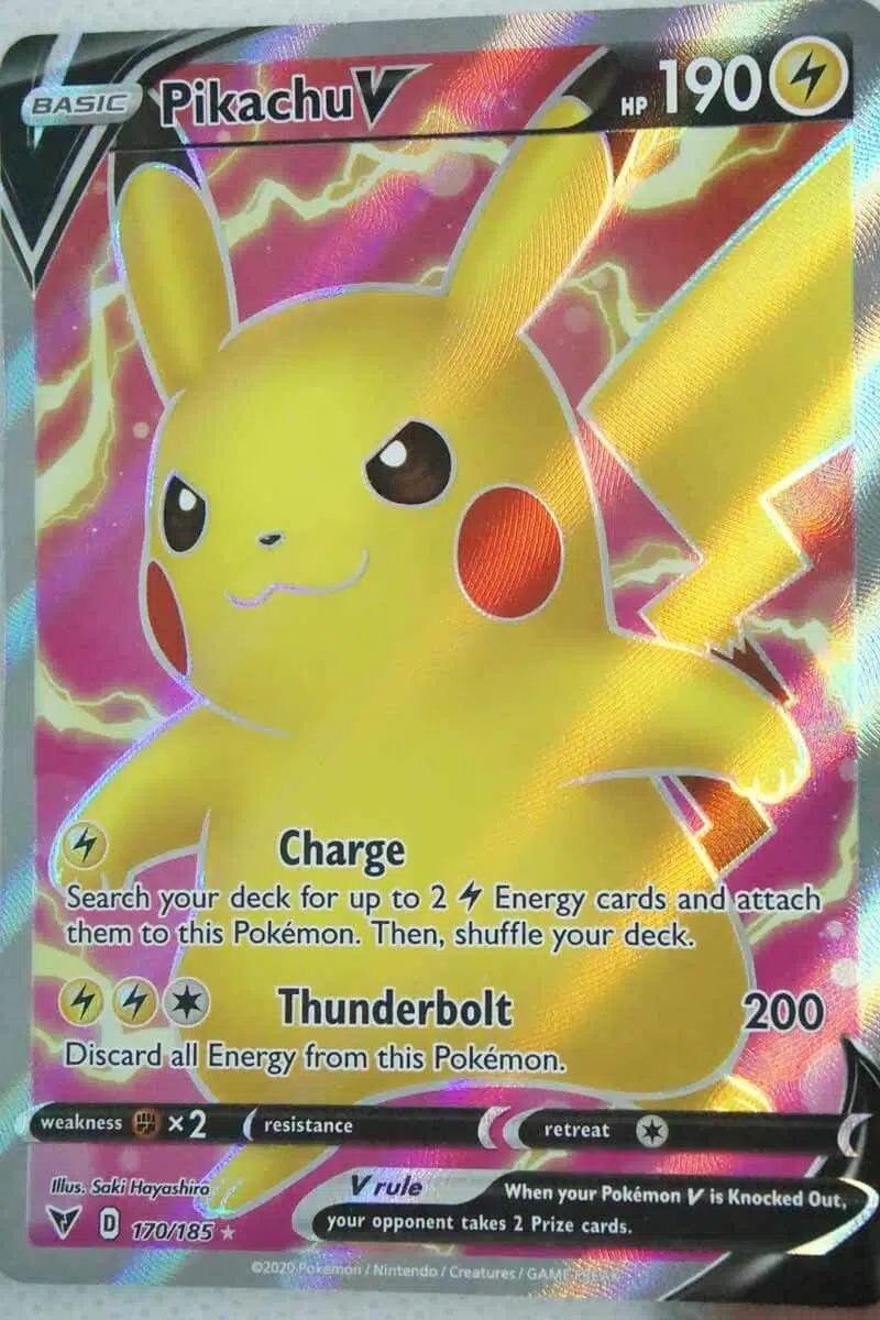 Pikachu V 170/185 Full Art - Pocket Monster