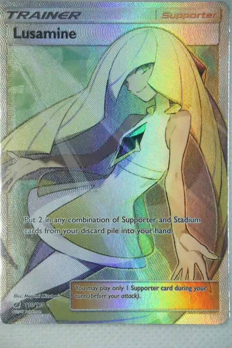 Lusamine 110/111 Full Art - Pocket Monster