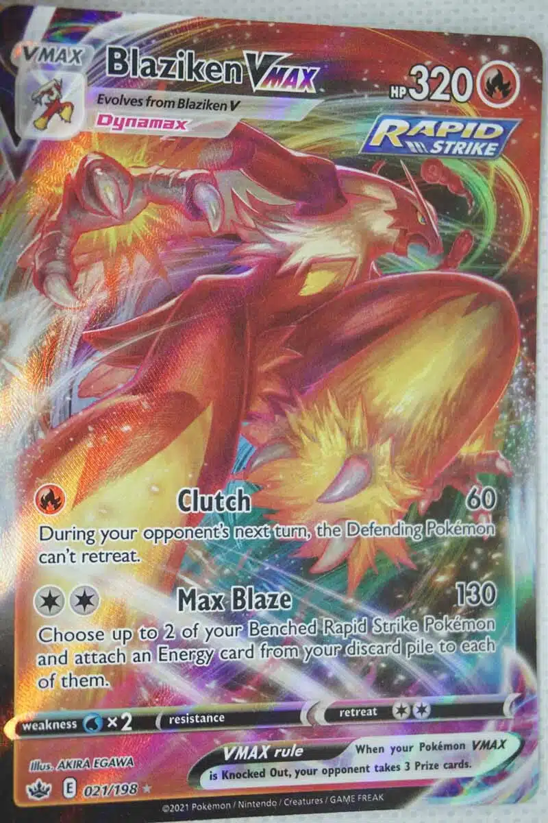 Blaziken VMAX 021/198 - Pocket Monster