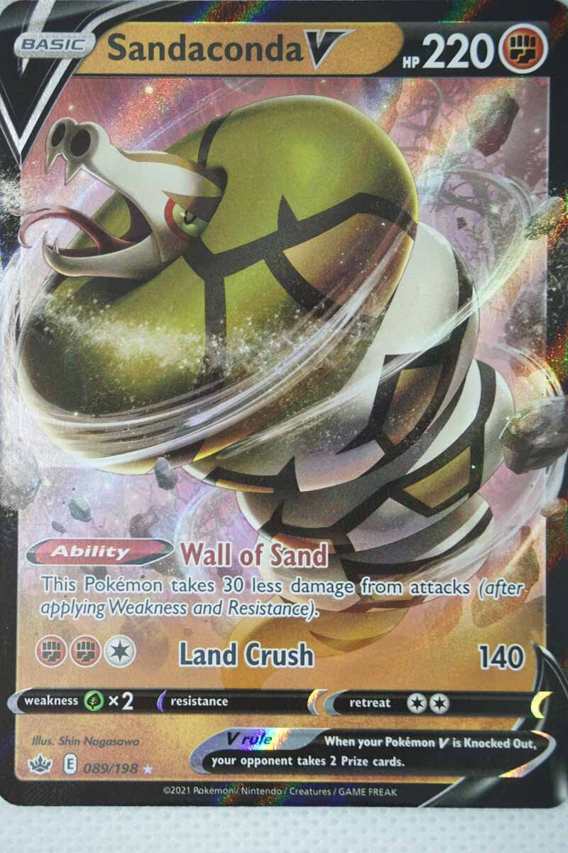Sandaconda V 89/198 - Pocket Monster