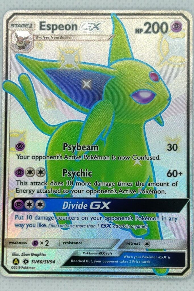 Shiny GX kort - Pocket Monster