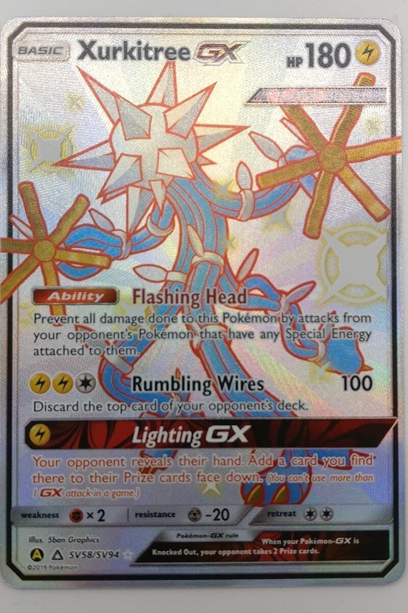 Shiny Xurkitree GX SV58 / SV94 - Pocket Monster