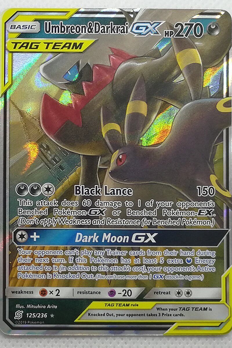 Umbreon & Darkrai GX 125/236 - Pocket Monster