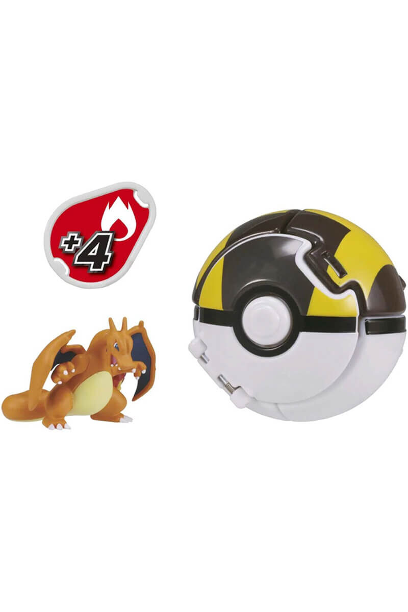 Japansk Charizard och Ultra Ball - Pocket Monster