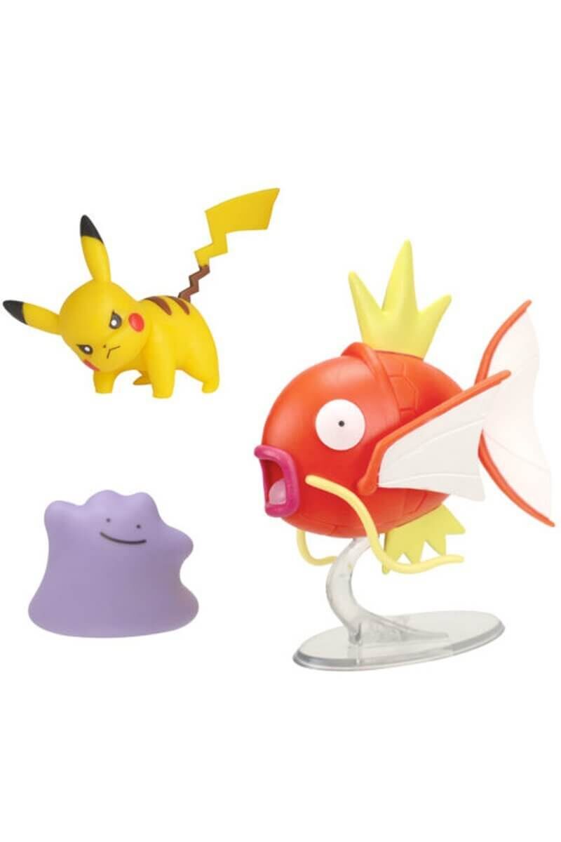 Magikarp, Ditto och Pikachu - Pocket Monster