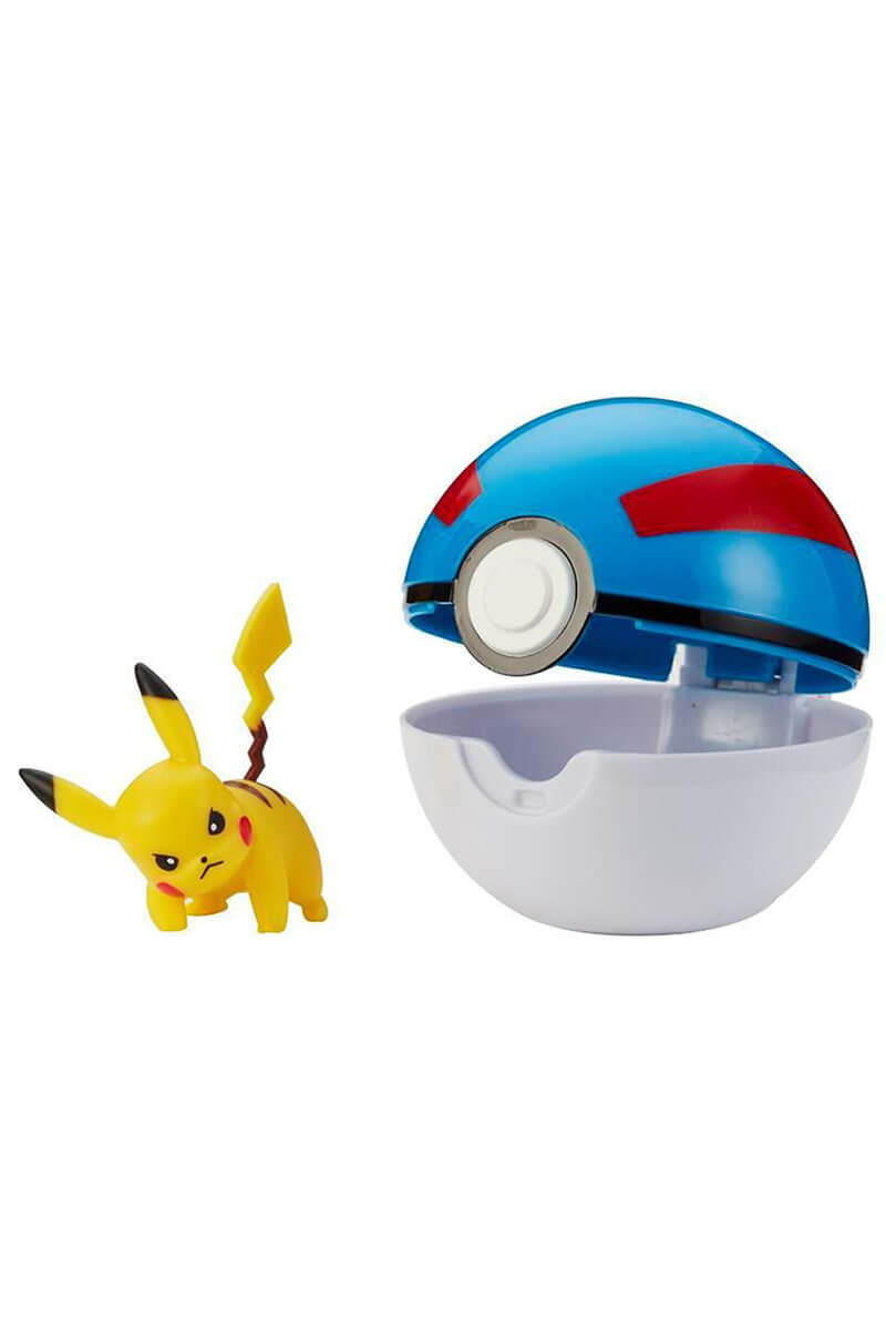 Vred Pikachu & Great Ball - Pocket Monster