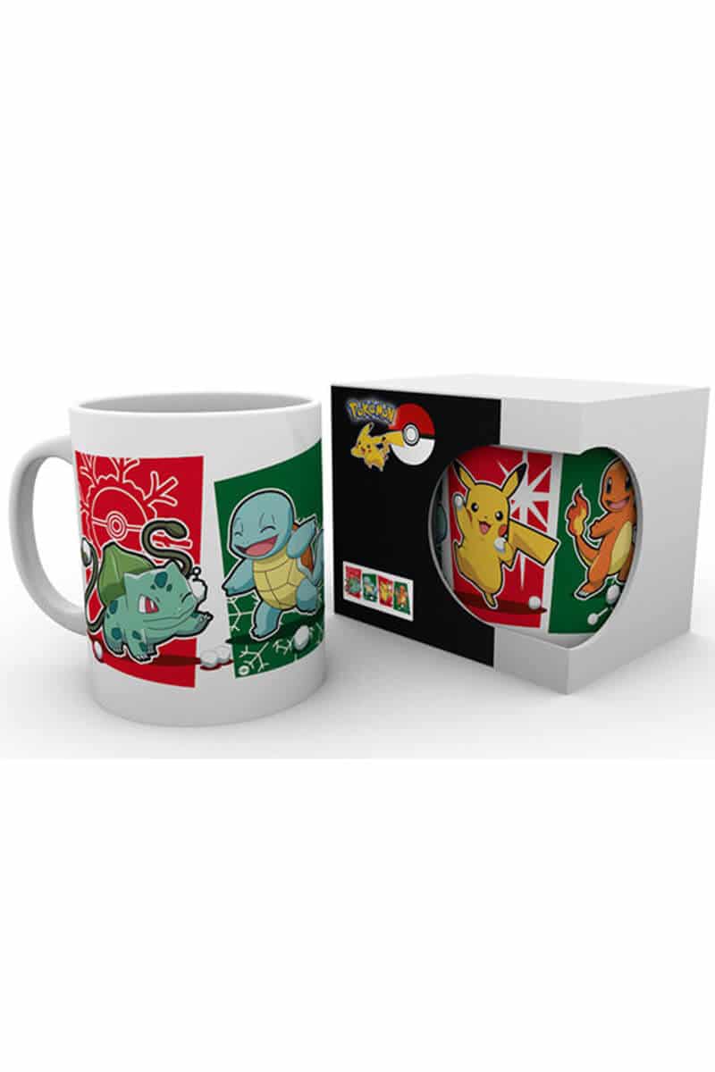 Pokemon Snow Ball Starters Mugg - Pocket Monster