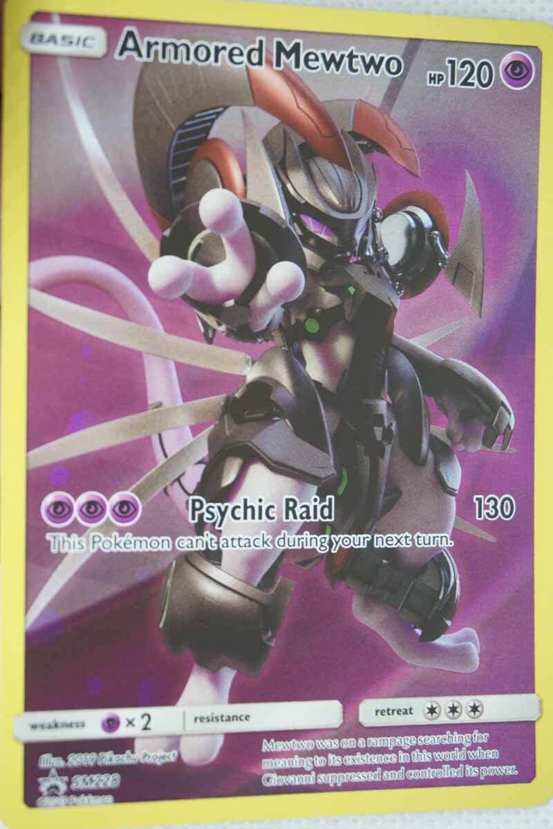 Armored Mewtwo SM228 Full Art Promo - Pocket Monster