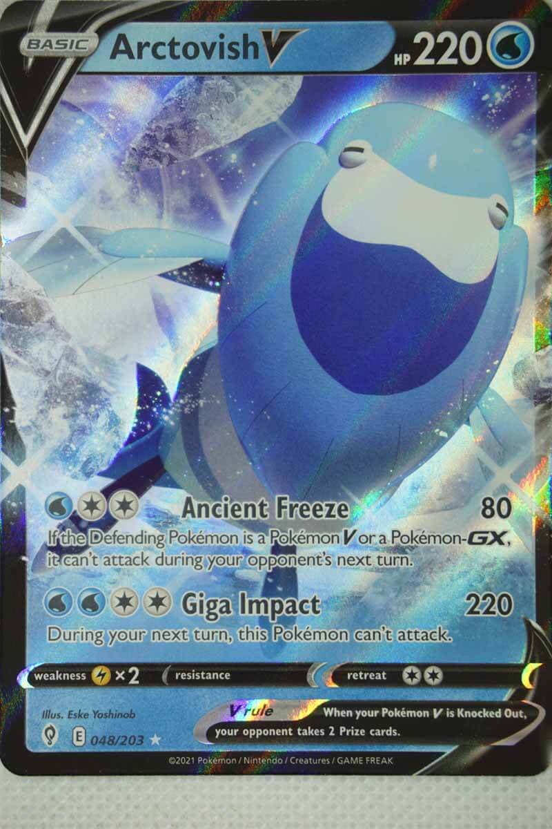 Arctovish V 48/203 - Pocket Monster