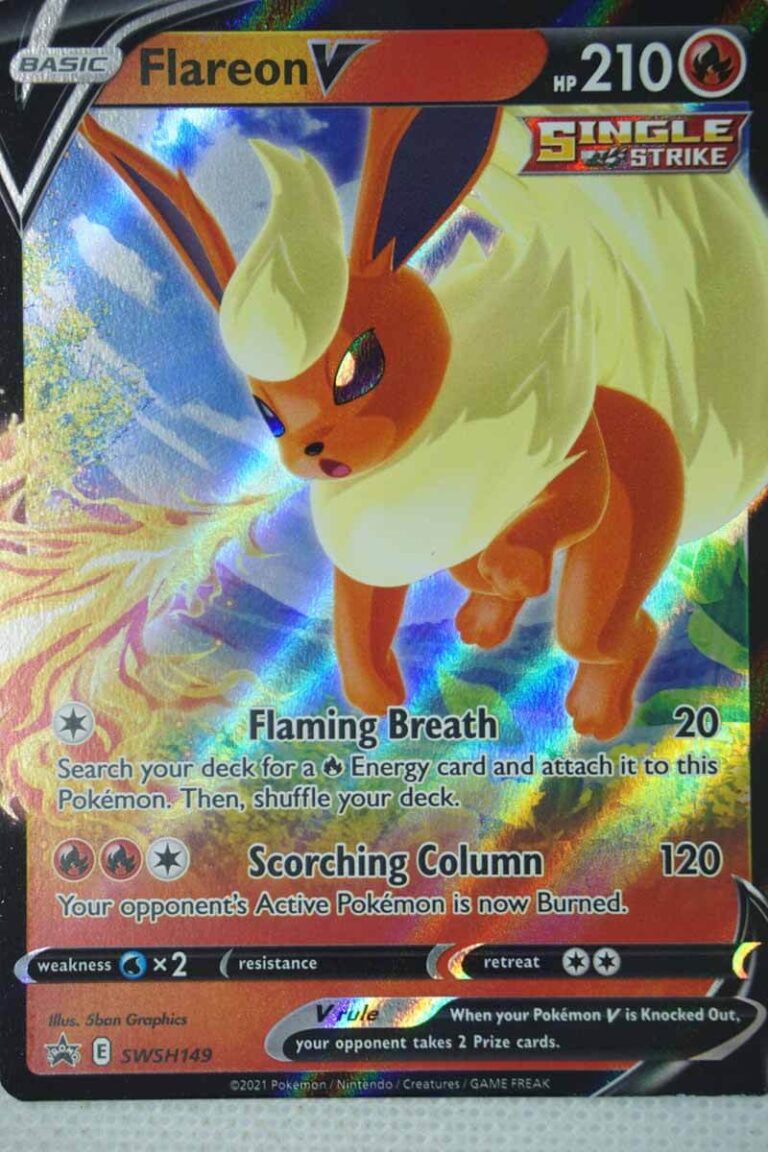 Flareon V SWSH149 - Pocket Monster