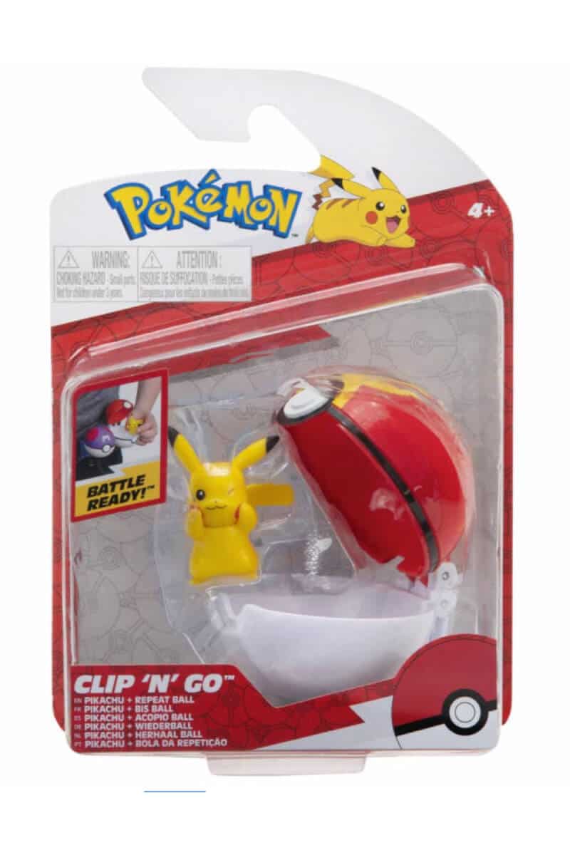 Pikachu och Poké Ball - Pocket Monster