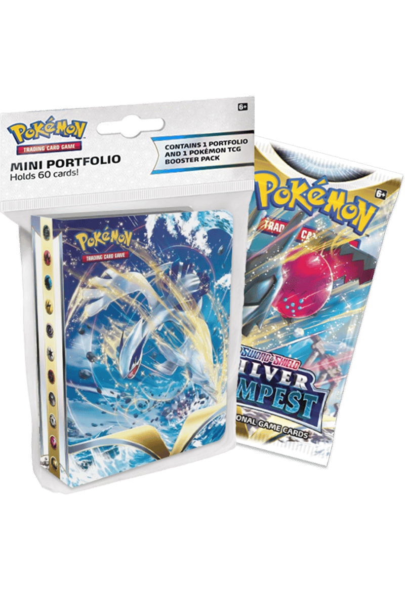 Pokémon minimappe med boosterpakke fra Silver Tempest - Pocket Monster