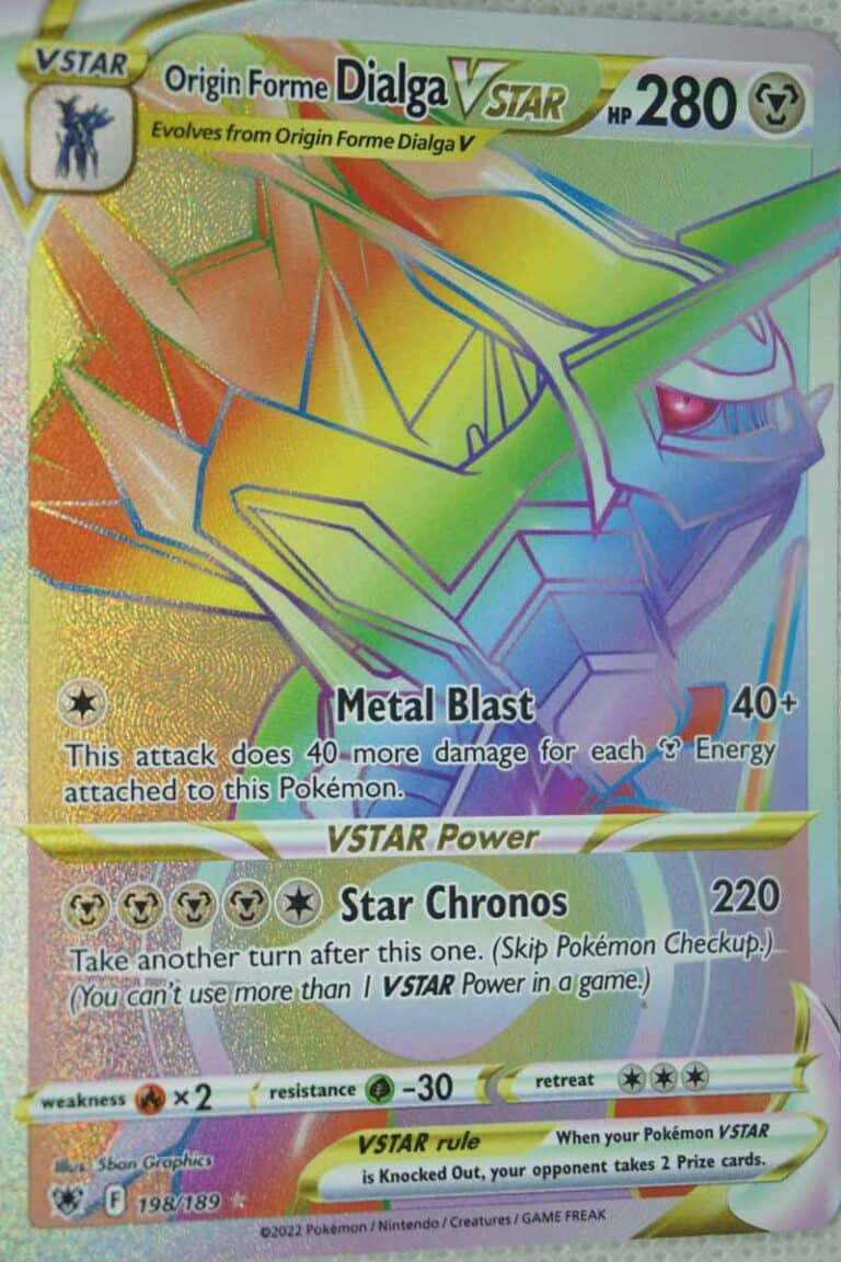 Ursprungsform Dialga VSTAR 198/189 Hyper Sällsynt - Enstaka kort från ...
