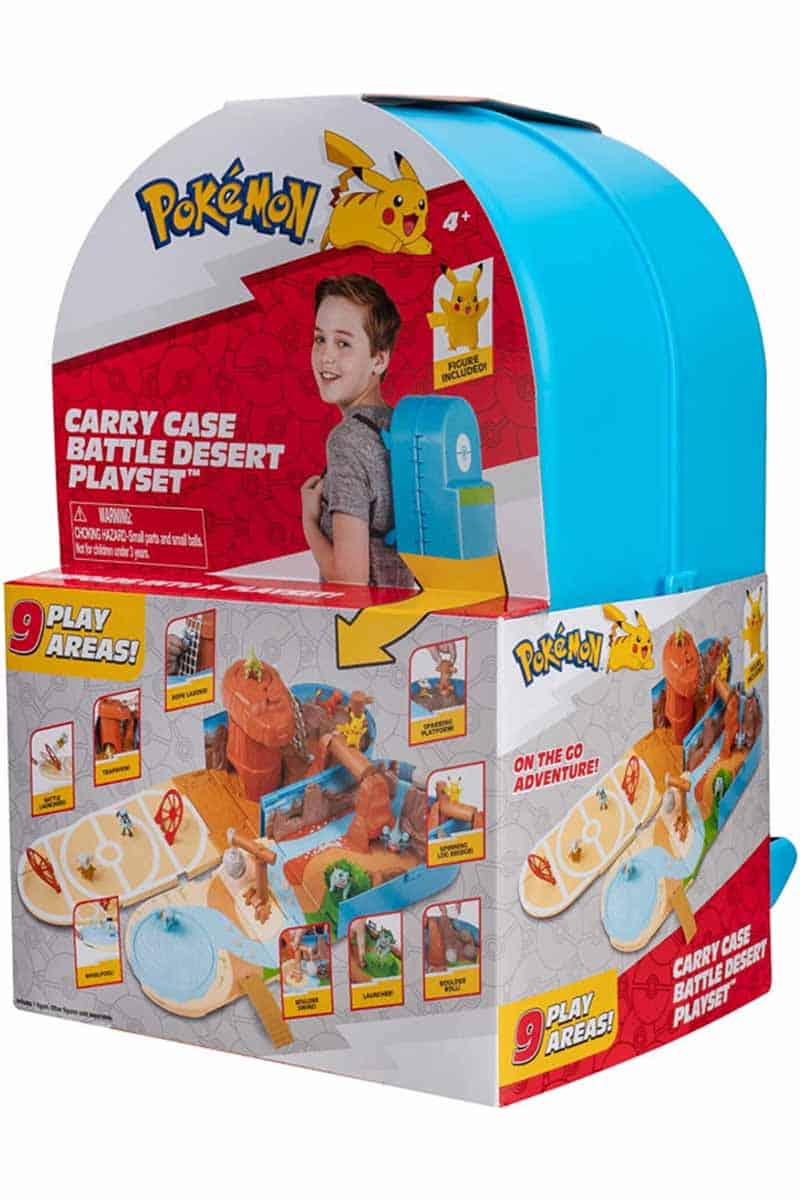 Pokémon-ryggsäck med bärväska för öken - Pocket Monster